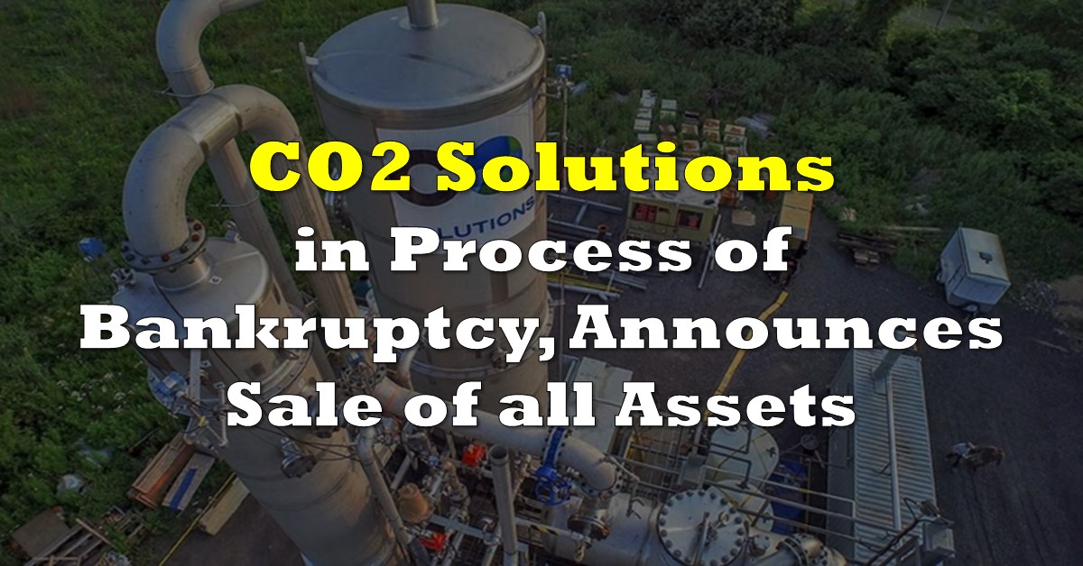 CO2 Solutions feature image | the deep dive
