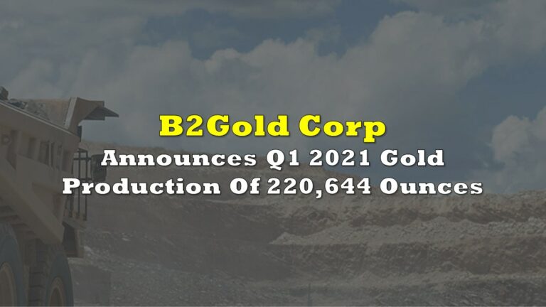 B2Gold Still Targets 2025 First Gold Pour at Goose Project Despite 23% ...