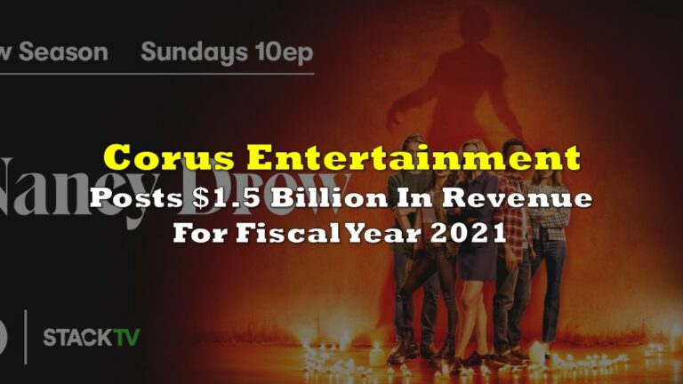 Corus Entertainment Takes 67% Profit Hit As Revenue Falls 10% In Fiscal ...