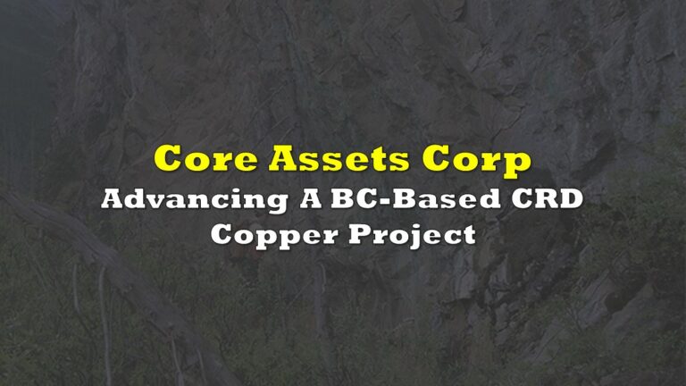 Core Assets Corp: Advancing A BC-Based CRD Copper Project | the deep dive