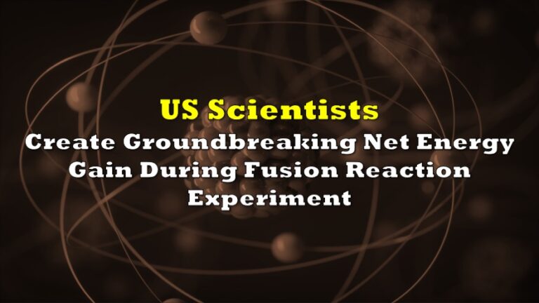 Nuclear Fusion Breakthrough: US Scientists Create Groundbreaking Net ...
