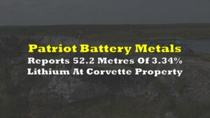 Patriot Battery Metals Reports Initial Resource For Caesium At Flagship ...