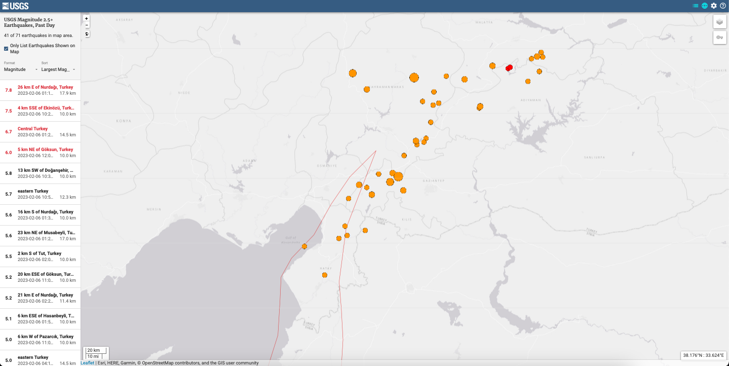 Second Major Earthquake Hits Turkey, Death Toll At Least 1,500 As ...