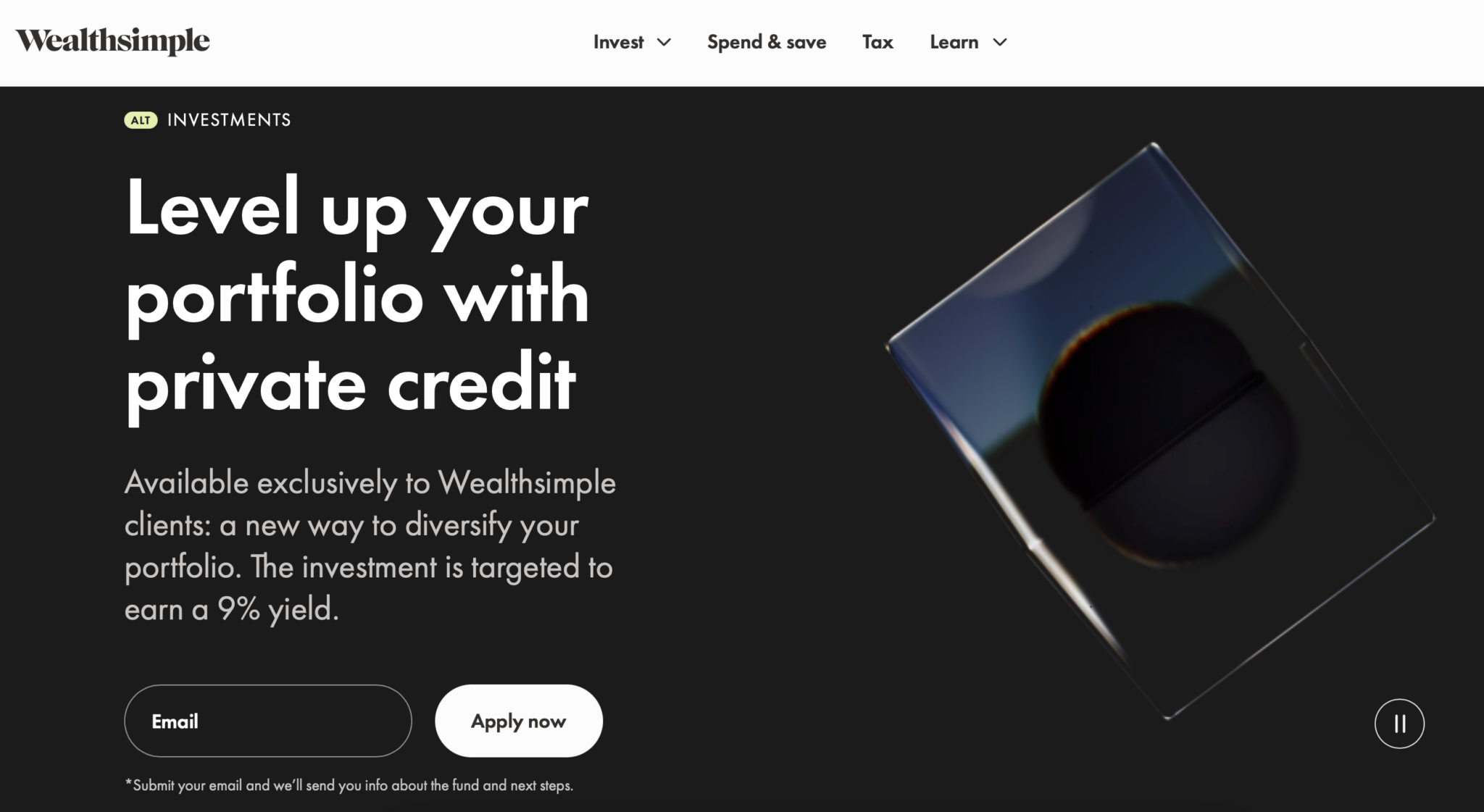 Wealthsimple Goes Private Credit, Offers Targeted 9% Yield | the deep dive