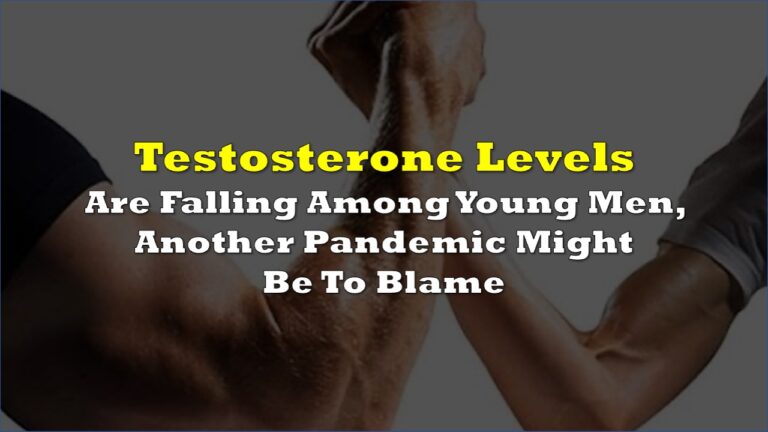 Testosterone Levels Are Falling Among Young Men, Another Pandemic Might ...