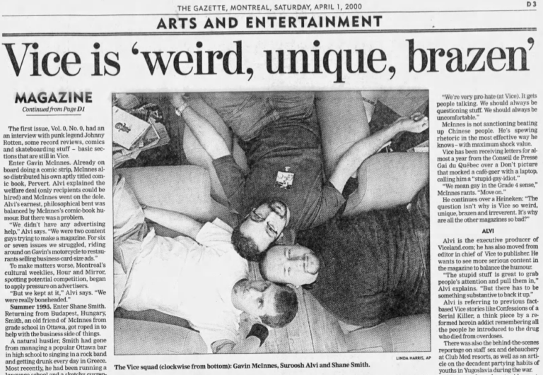 The Rise & Fall of VICE Media: A Cautionary Tale of Bold Journalism ...