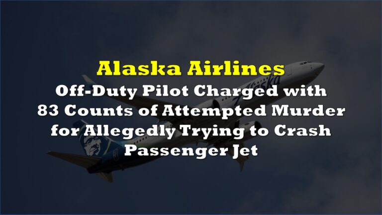 Off-Duty Pilot Charged with 83 Counts of Attempted Murder for Allegedly Trying to Crash ...