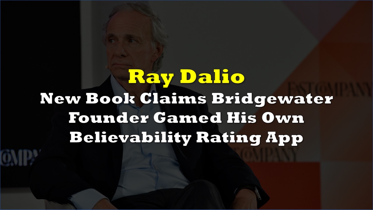 Ray Dalio Couldn’t Stand Not Being the Most ‘Believable’ Person at ...