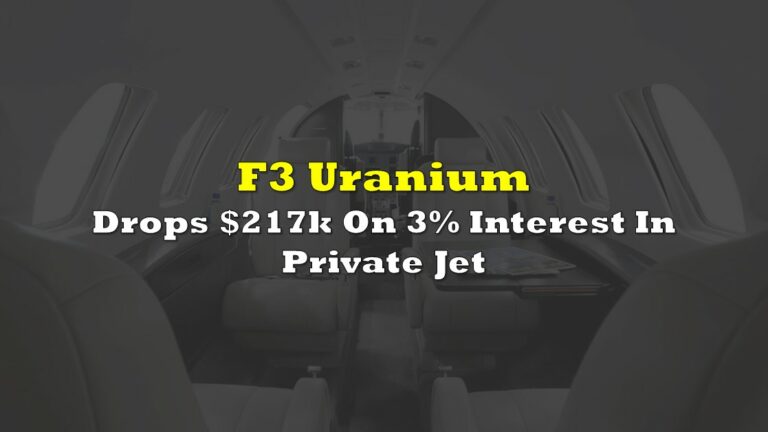 F3 Uranium Drops $217k On 3% Interest In Private Jet | the deep dive