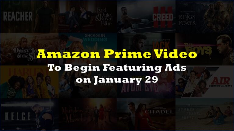 Amazon Prime Video to Begin Featuring Ads on January 29 | the deep dive