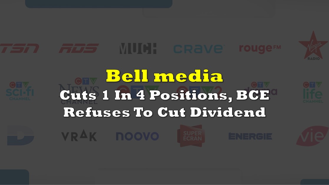 bell media cuts 1 in 4 positions | the deep dive