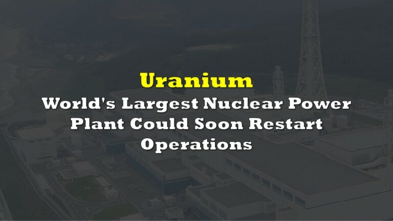 World's Largest Nuclear Power Plant Could Soon Restart Operations | the ...