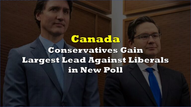 Conservatives Gain Largest Lead Against Liberals in New Poll | the deep ...