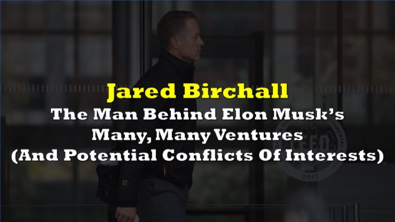 Jared Birchall: The Man Behind Elon Musk's Many, Many Ventures (And ...