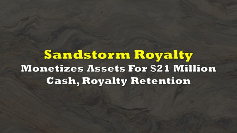 Sandstorm Gold To Be Acquired For $3.5 Billion As Part Of Larger ...