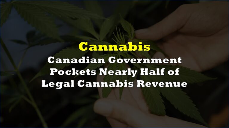 Canadian Government Pockets Nearly Half of Legal Cannabis Revenue | the ...
