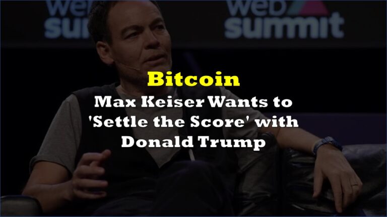 Max Keiser Wants to 'Settle the Score' with Donald Trump After Comments ...