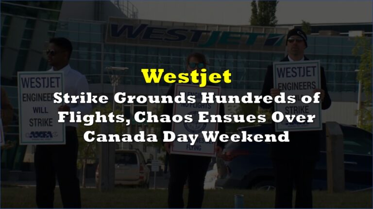 WestJet Strike Grounds Hundreds of Flights, Chaos Ensues Over Canada ...