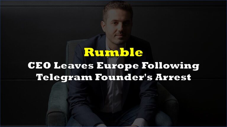 Rumble CEO Leaves Europe Following Telegram Founder's Arrest | the deep ...