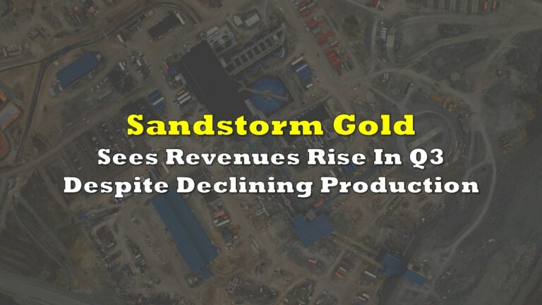 Sandstorm Gold To Be Acquired For $3.5 Billion As Part Of Larger ...
