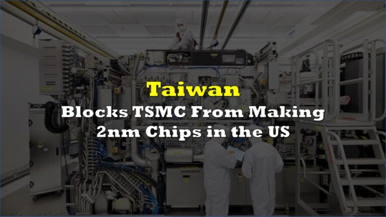 Taiwan Blocks TSMC From Making 2nm Chips in the US | the deep dive