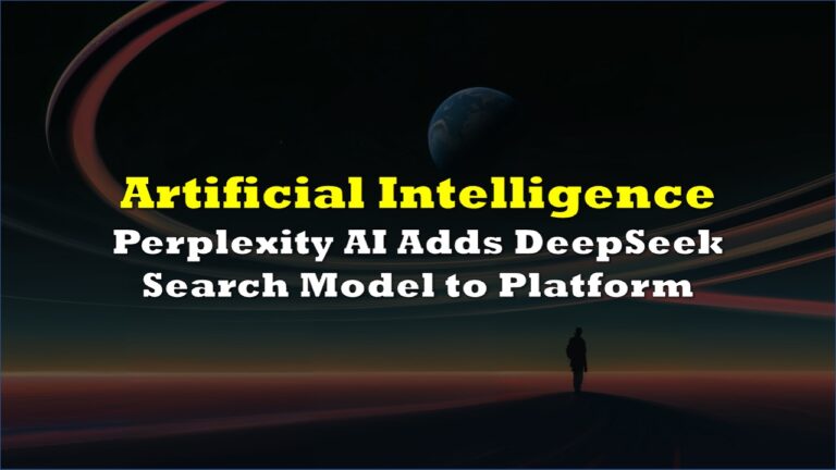 Perplexity AI Adds DeepSeek Search Model to Platform | the deep dive