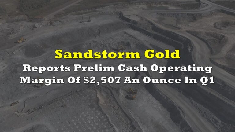 Sandstorm Gold To Be Acquired For $3.5 Billion As Part Of Larger ...