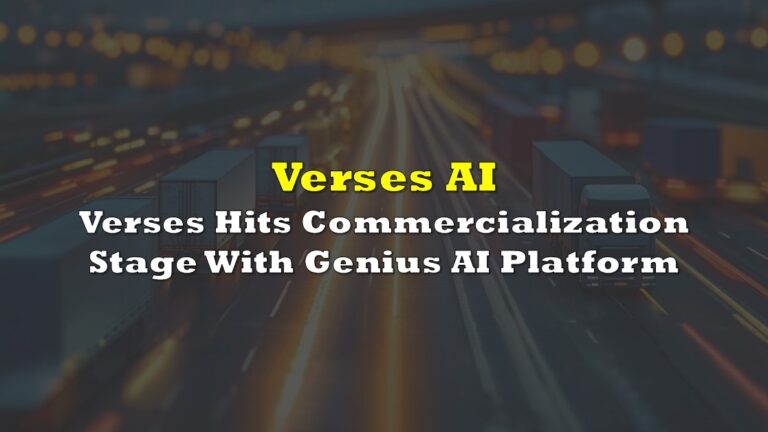 Verses Hits Commercialization Stage With Genius AI Platform | the deep dive