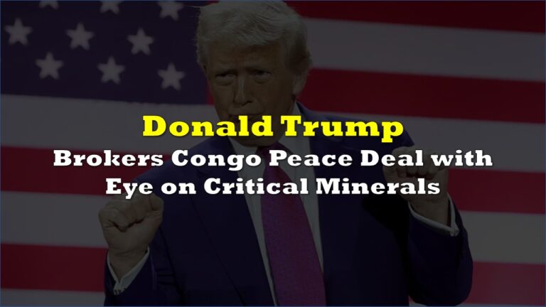 Trump Brokers Congo Peace Deal With Eye on Critical Minerals | the deep ...