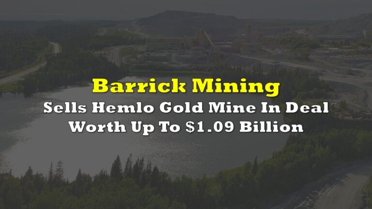 Barrick Mining Sells Their LAST Canadian Mine | the deep dive