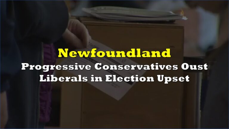 Progressive Conservatives Oust Liberals in Newfoundland Upset | the deep dive