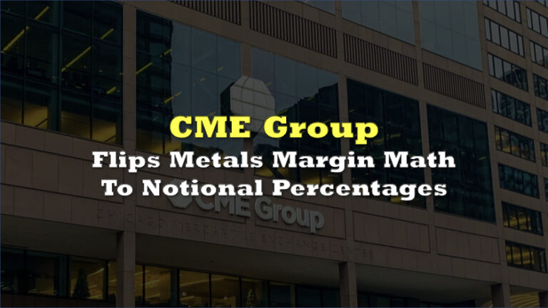 CME Flips Metals Margin Math To Notional Percentages | the deep dive