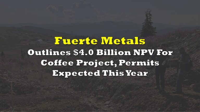 Fuerte Metals Outlines $4.0 Billion NPV For Coffee Project, Permits ...