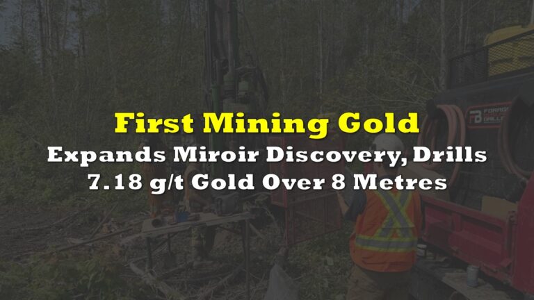First Mining Sells Cameron Project For $27 Million To Fiore Group ...