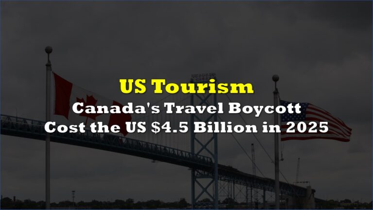 Canada's Travel Boycott Cost the US $4.5 Billion in 2025 — With No Sign ...