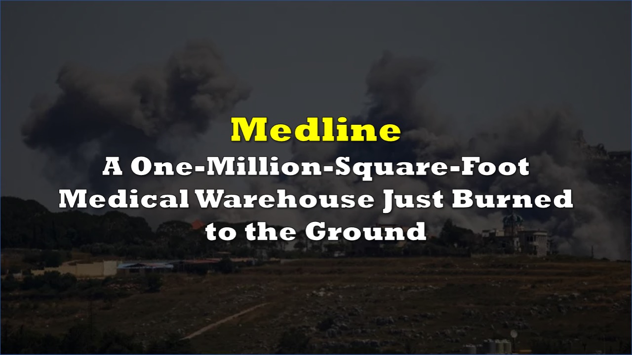 A One-Million-Square-Foot Medical Warehouse Just Burned to the Ground ...
