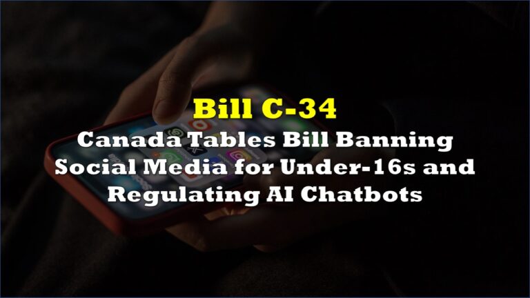 Canada Tables Bill Banning Social Media for Under-16s and Regulating AI ...