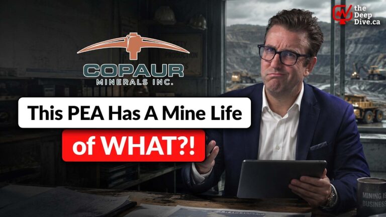 CopAur Minerals - This PEA Has A Mine Life of What?! | the deep dive