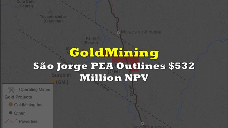 GoldMining's São Jorge PEA Outlines $532 Million NPV | the deep dive